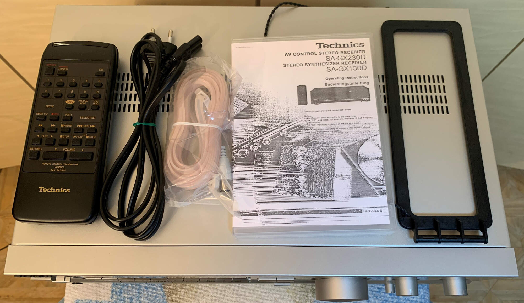 TECHNICS SA-GX230 + SL-PG440A/ AV Receiver/ CD Player + DO (Japan) | Aukro